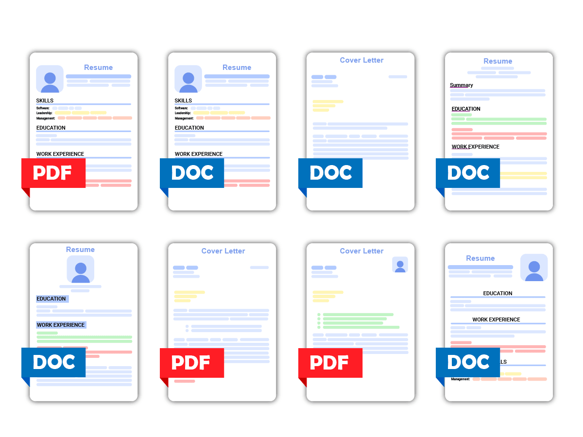 Save as PDF or DOCX